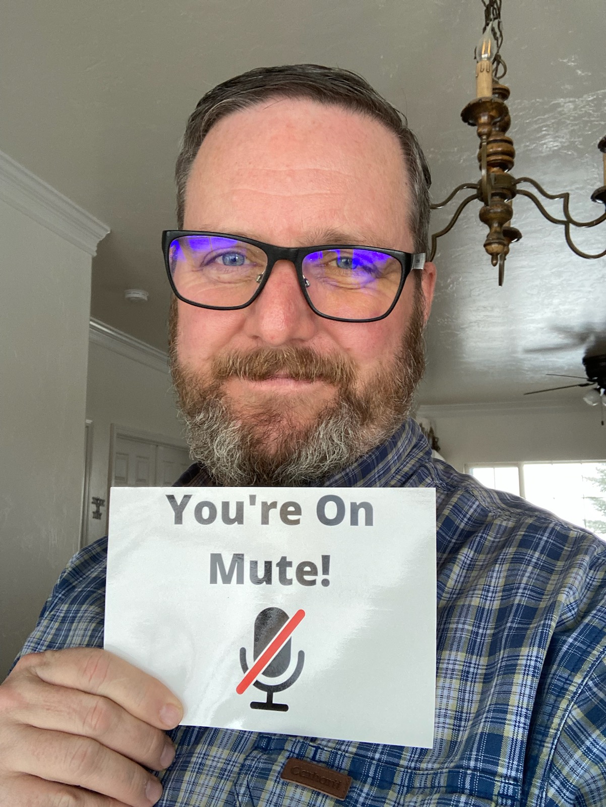 Youre On Mute Card - Janine Bolon